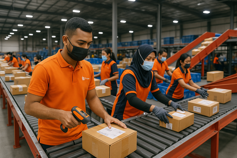 DDR Sorting Centre (Malaysia) Lokasi, Delivery, Shopee, SPX